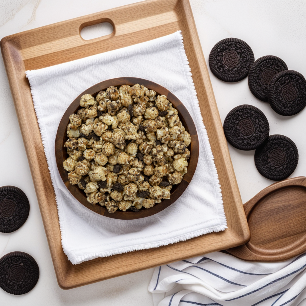 Large Gourmet Cookies & Cream Popcorn Bag – Signature Popcorn