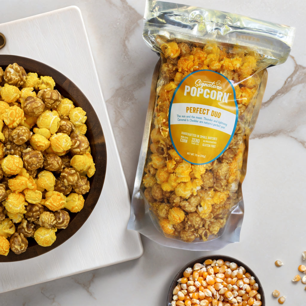 Large Gourmet Perfect Duo Popcorn Bag – Signature Popcorn